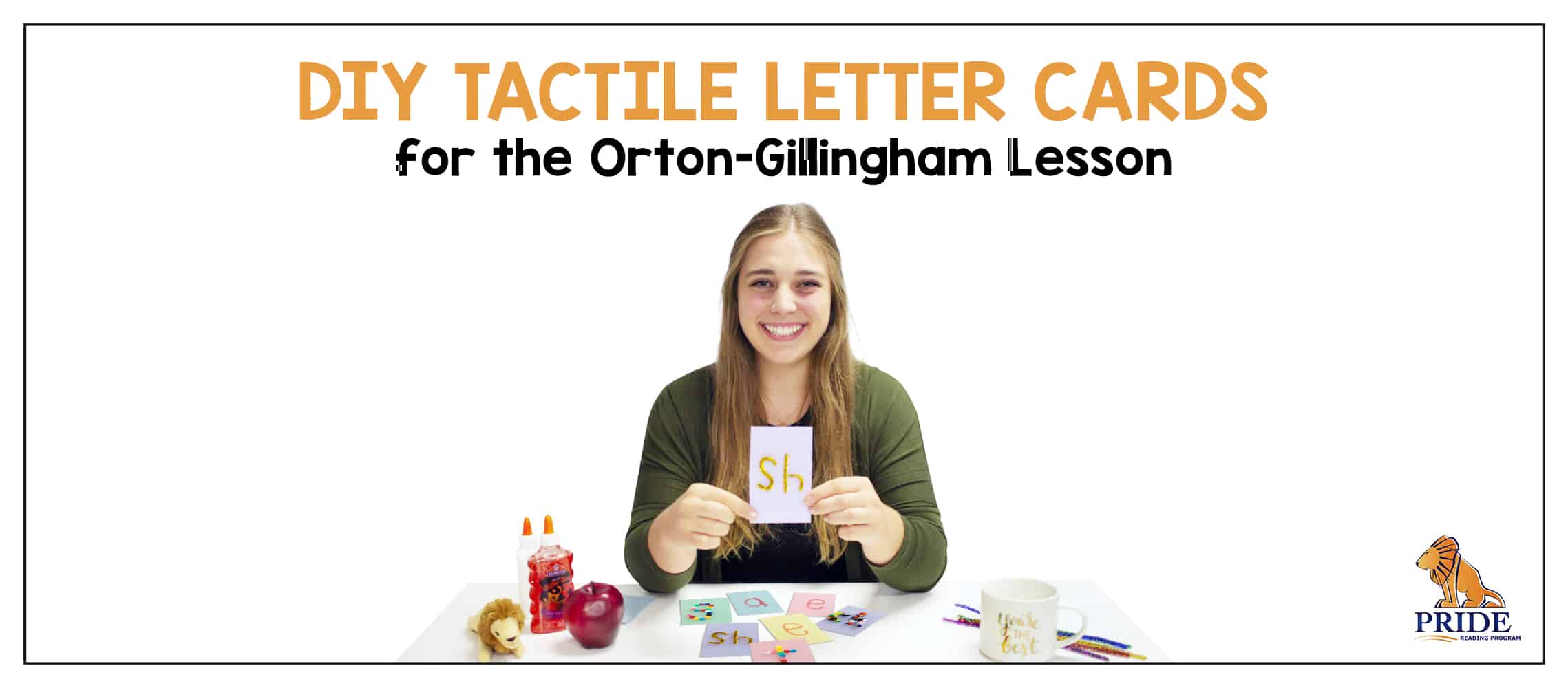 DIY Tactile Letter Cards for the Orton-Gillingham Lesson - Structured ...