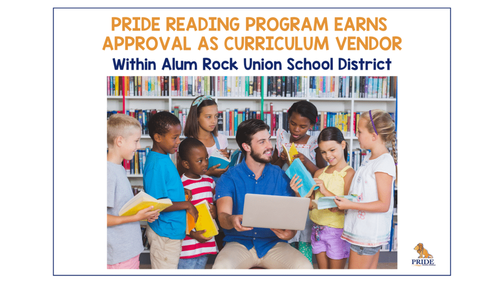 PRIDE Reading Program Earns Approval as Curriculum Vendor Within Alum ...