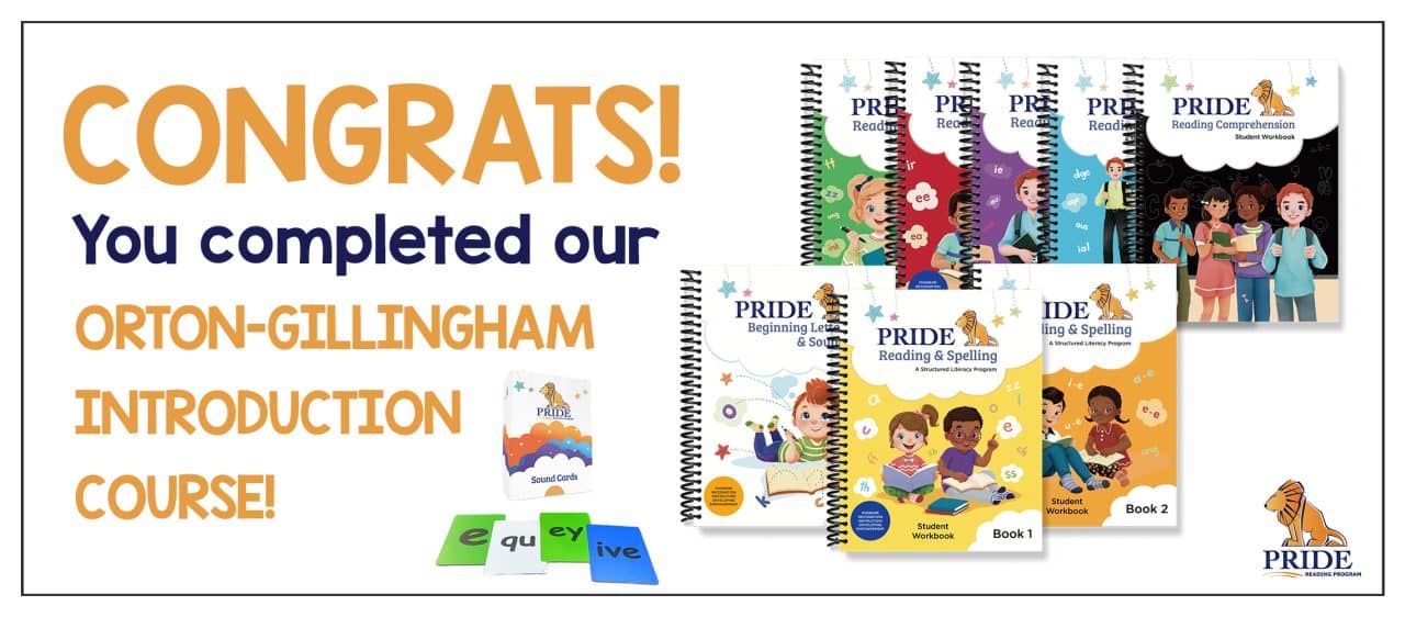 Now What? - Structured Literacy | Pride Reading Program