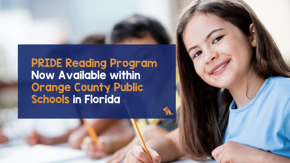 PRIDE Reading Program Available Within Orange County Public Schools ...
