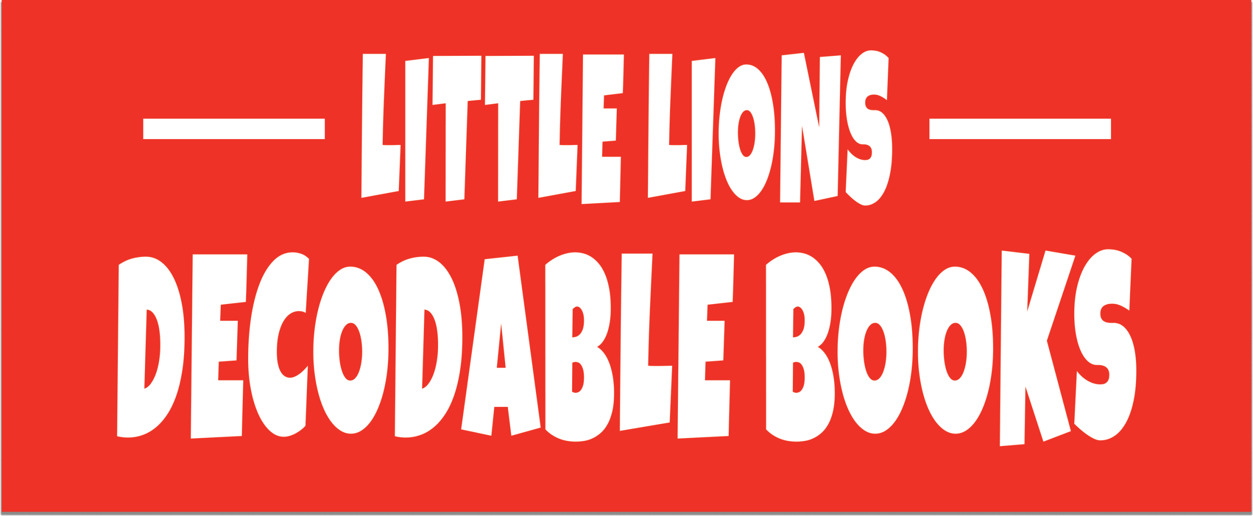 Little Lions Decodable Books | PRIDE Reading Program