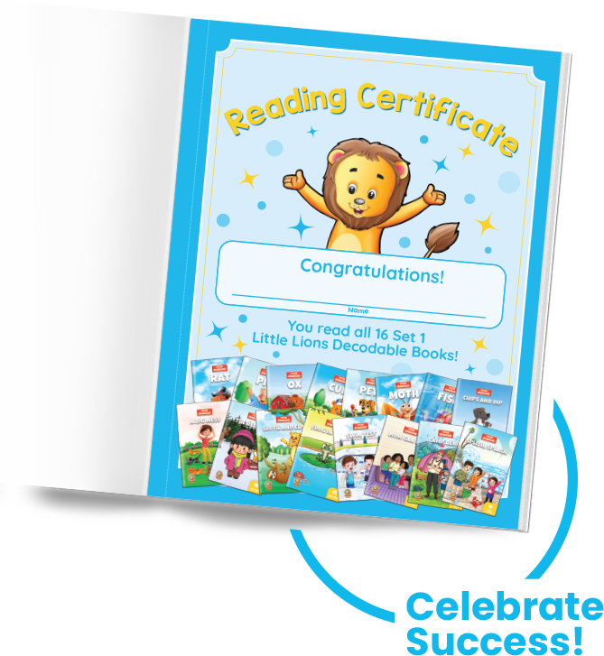 Little Lions Phonics Worksheets for Kids | PRIDE Reading