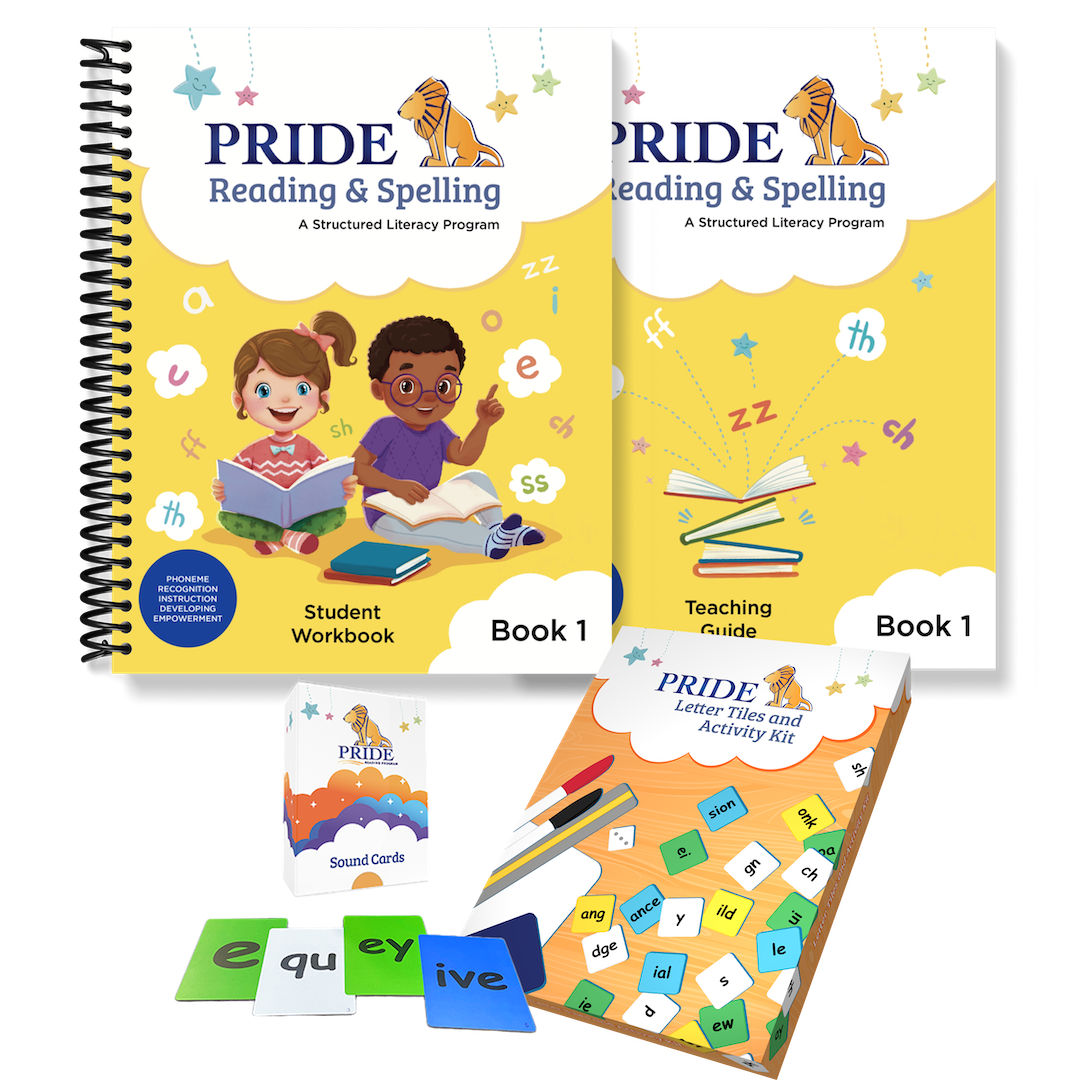 PRIDE Yellow Program Kit - Level 1 (Odyssey Scholarship Edition) - Structured Literacy | Pride ...
